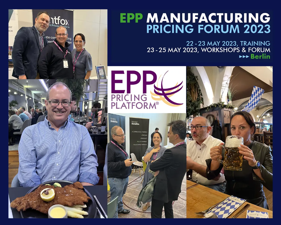 EPP Manufacturing Forum: Steins, Schnitzels & Pricing — Flintfox